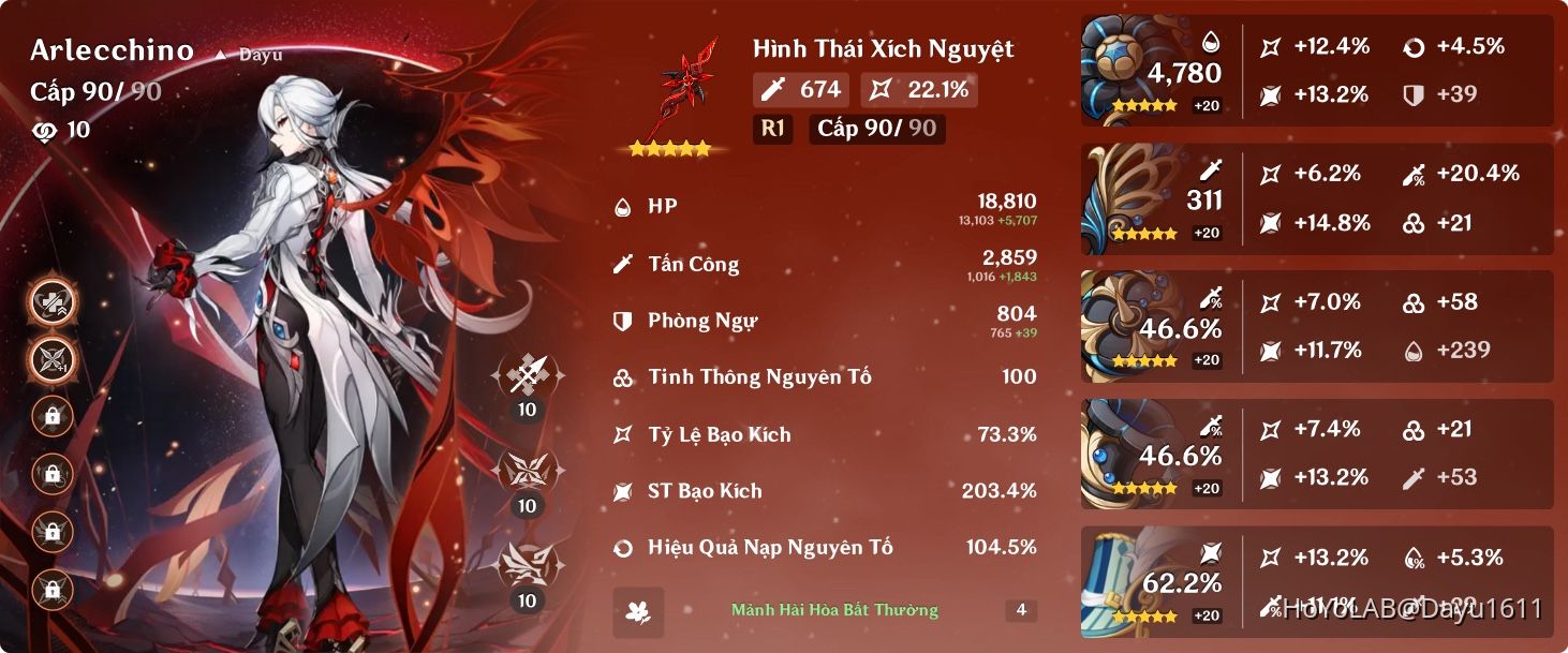 Arlec của tuiiii Genshin Impact | HoYoLAB