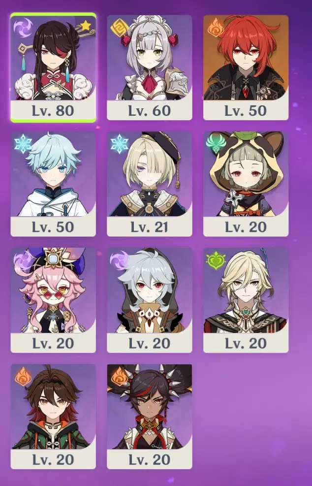 Day (almost) 900 player finally builds a claymore character Genshin ...