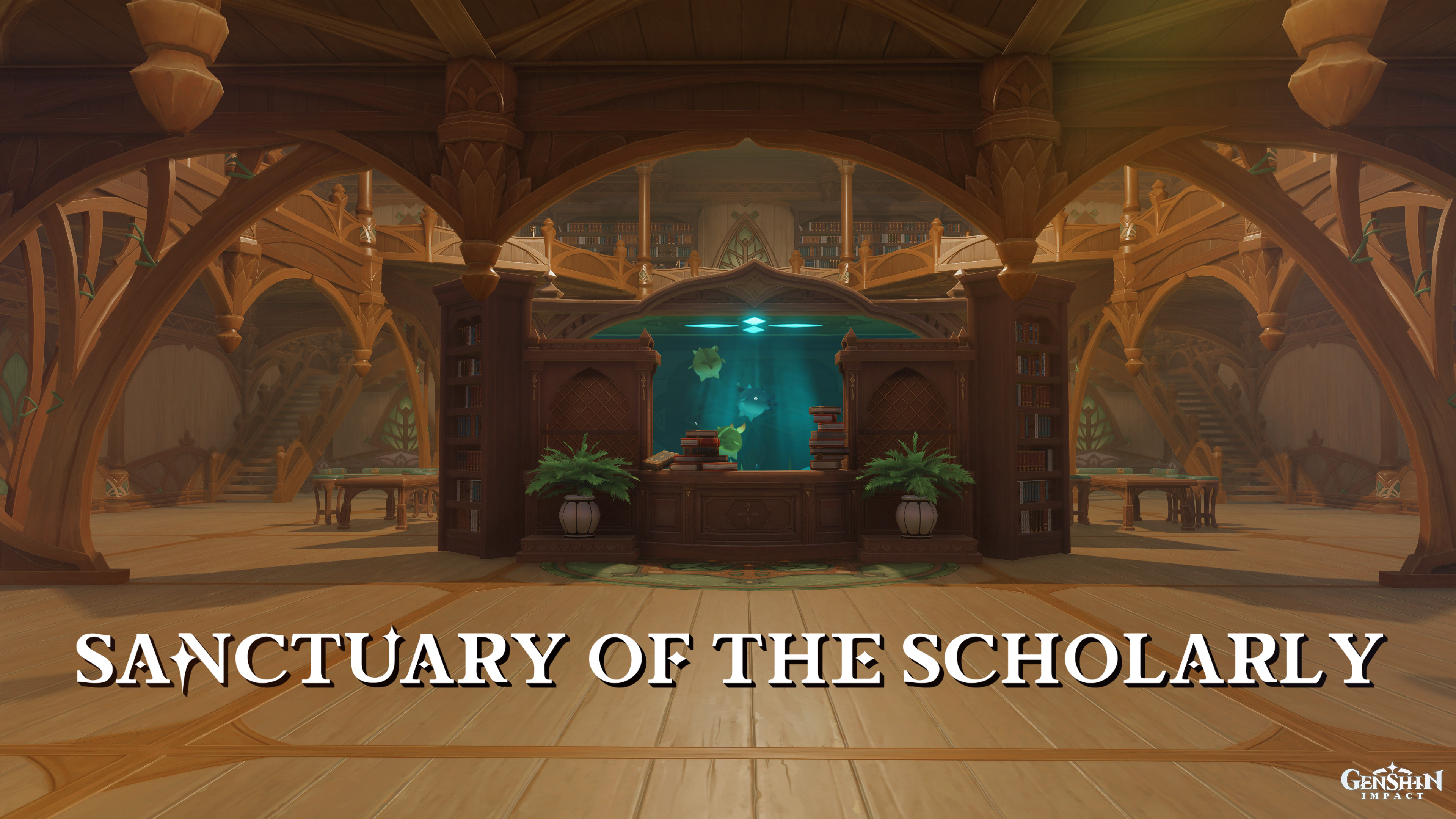 Sumeru Mansion: Sanctuary of the Scholarly {155257371535} Genshin ...