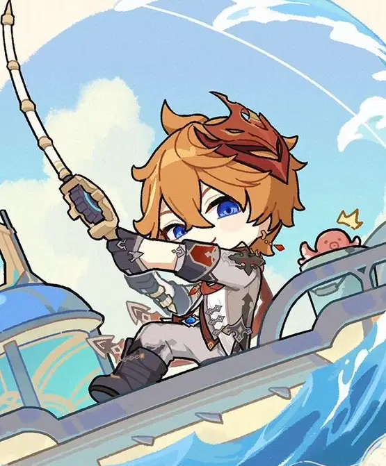 Chibi Childe art & his birthday letter Genshin Impact | HoYoLAB