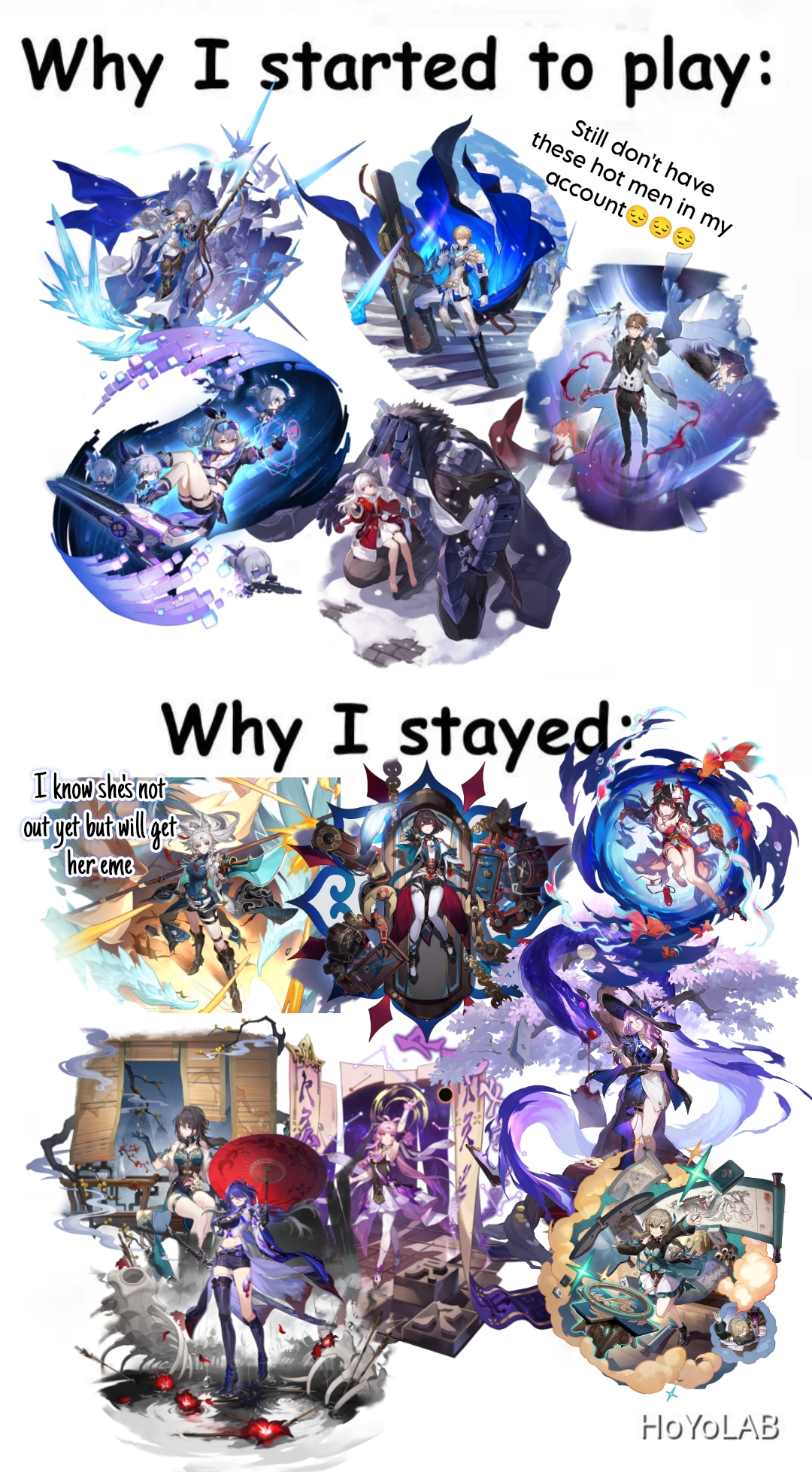 What I started for HSR vs Why I stayed for HSR Honkai: Star Rail | HoYoLAB