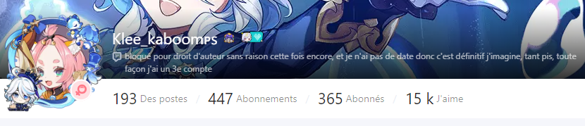 J'espère qu'elle va bien ... ( @Klee_kaboom🇵🇸 ) Genshin Impact | HoYoLAB