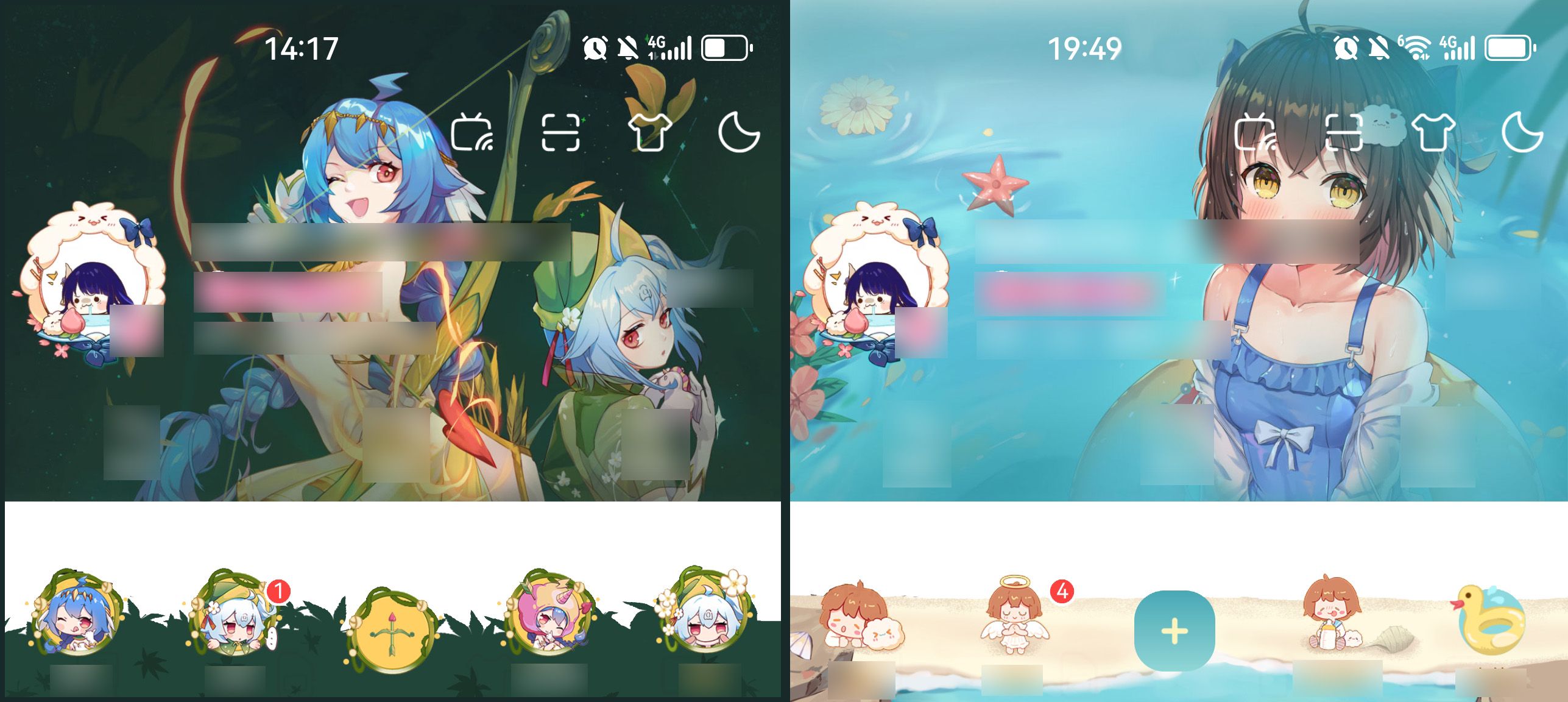 Do you like character-themed app skins and custom icons? | HoYoLAB