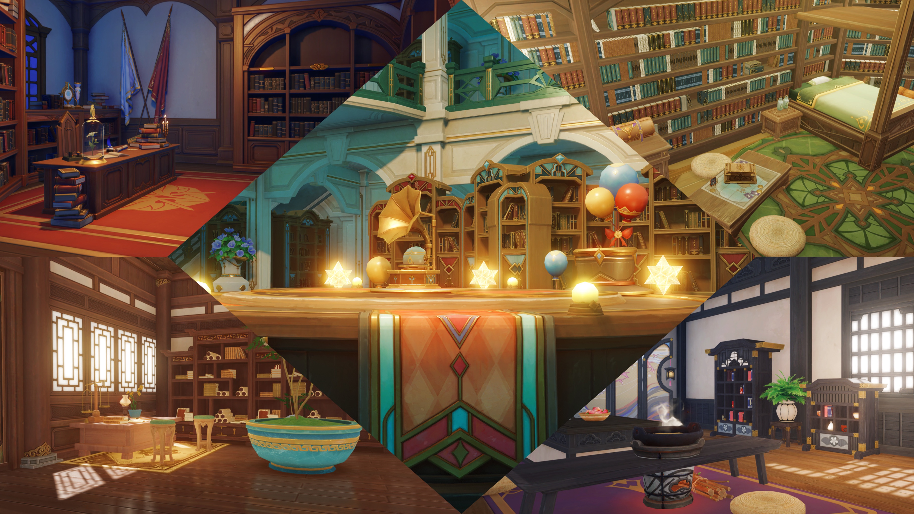 teyvat teapot tour: nation-inspired mansion collection (WITH REPLICA ...