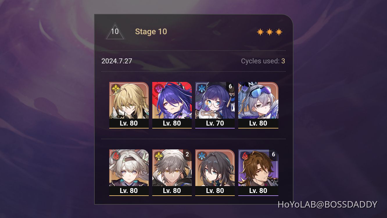 E0S1 Acheron and E0S0 Firefly Honkai: Star Rail | HoYoLAB