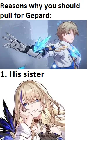 Gepard meme Honkai: Star Rail | HoYoLAB