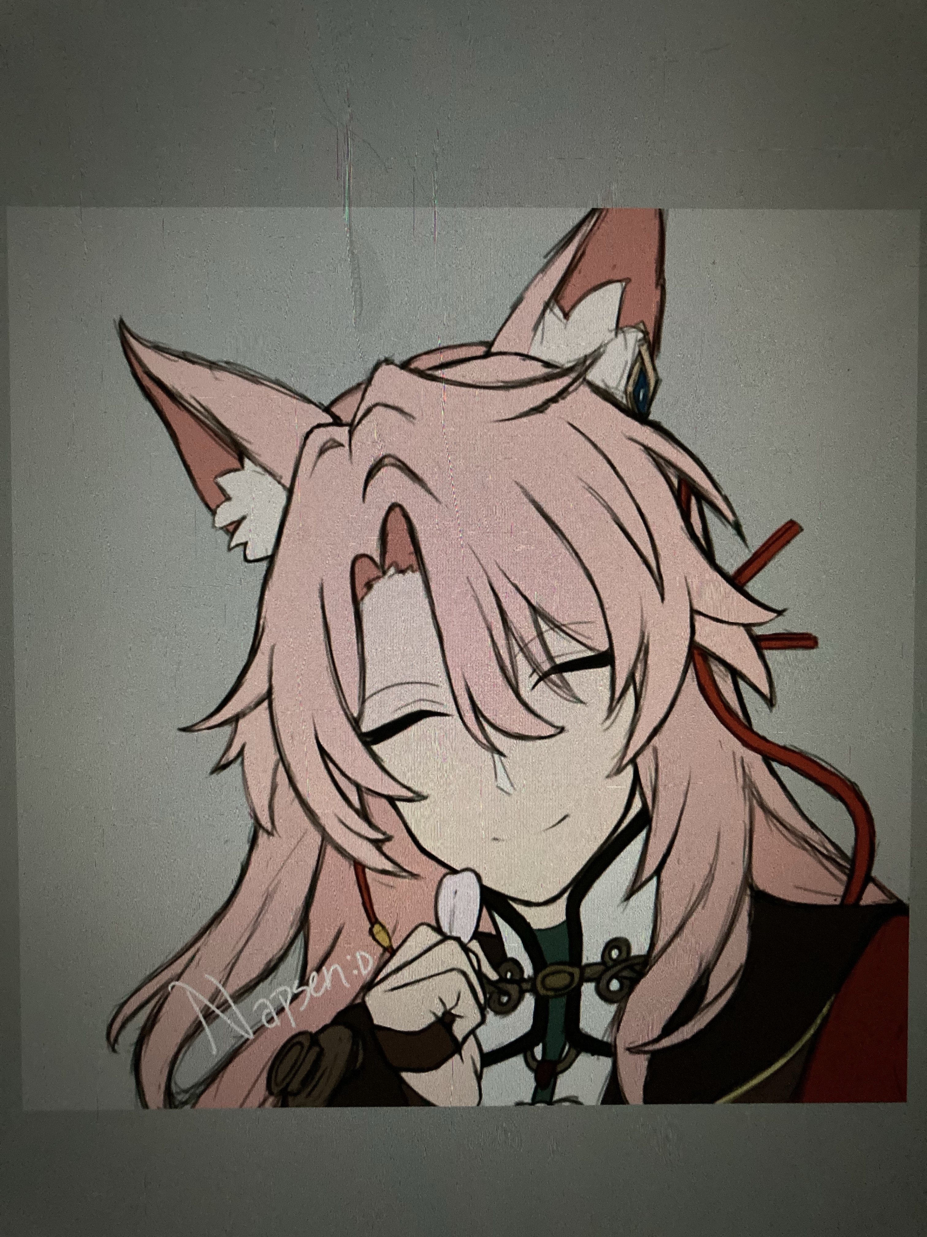 Jiaoqiu (Sketch Base Colour WIP) Honkai: Star Rail | HoYoLAB
