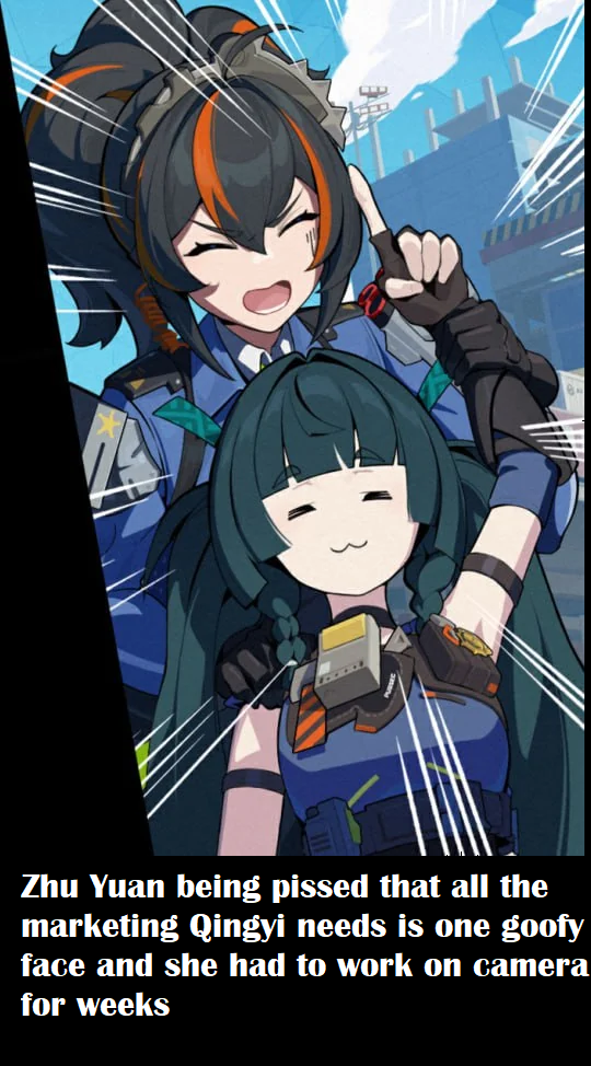 Goofy gremlin-brat > Wife-material model citizen Zenless Zone Zero ...