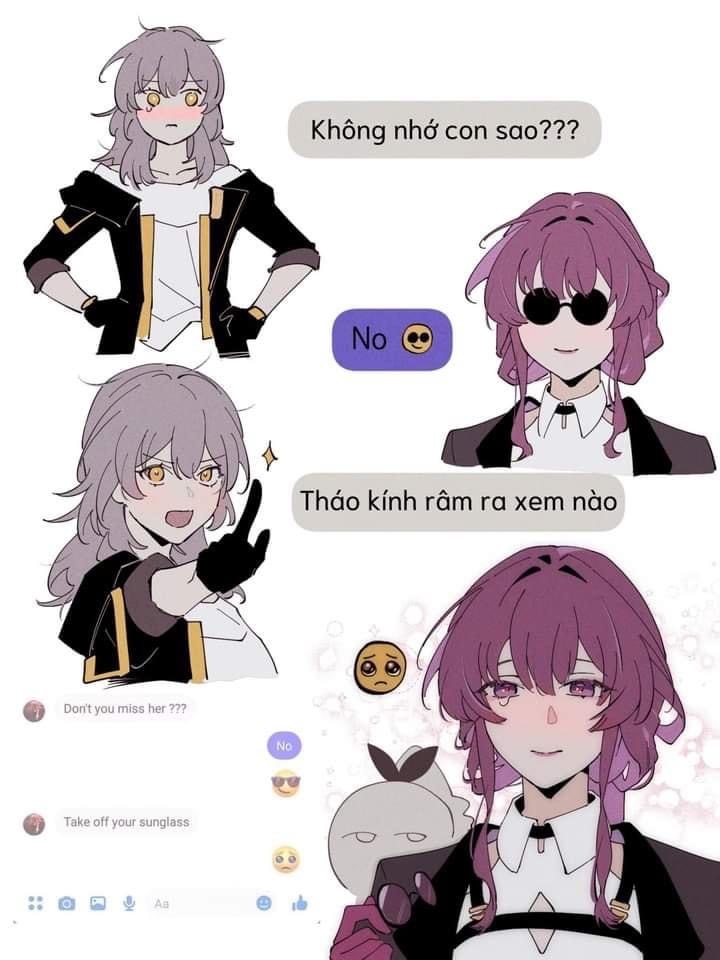 Ủa rồi 2 người mắc nhắn tin lắm hay gì Honkai: Star Rail | HoYoLAB