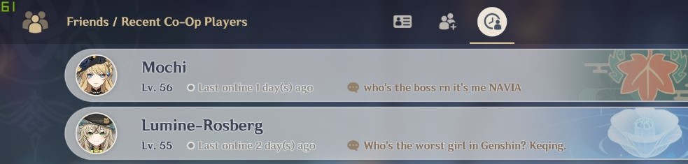 matching signature 💀 Genshin Impact | HoYoLAB