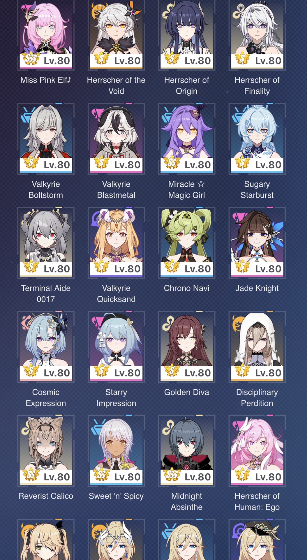 Let’s check my HI3 pt2 chara- oh wait Honkai Impact 3rd | HoYoLAB