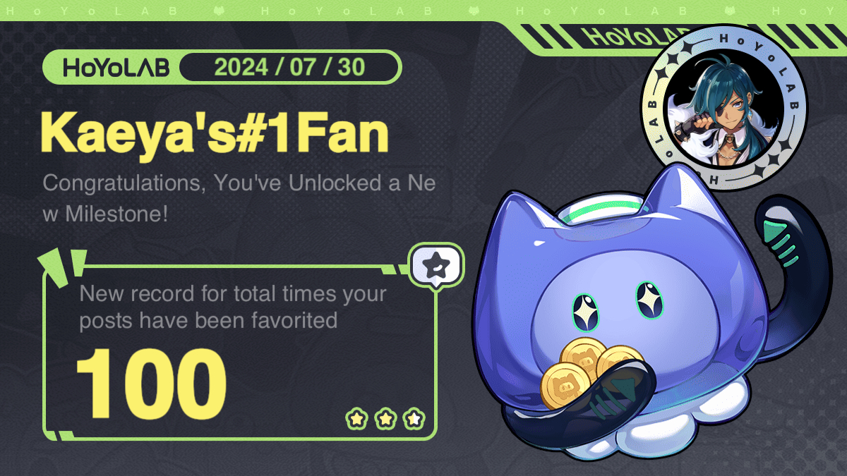 Ty people!! | HoYoLAB