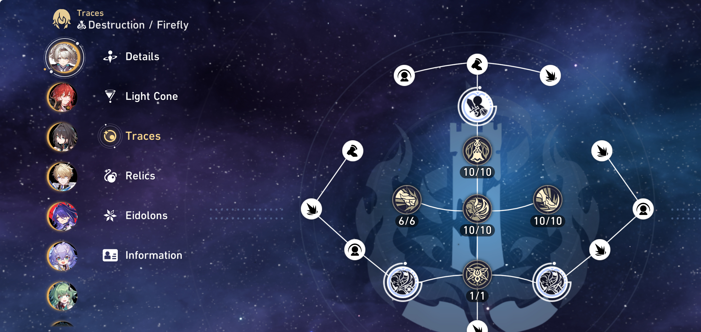 Firefly Traces, Complete Honkai: Star Rail | HoYoLAB