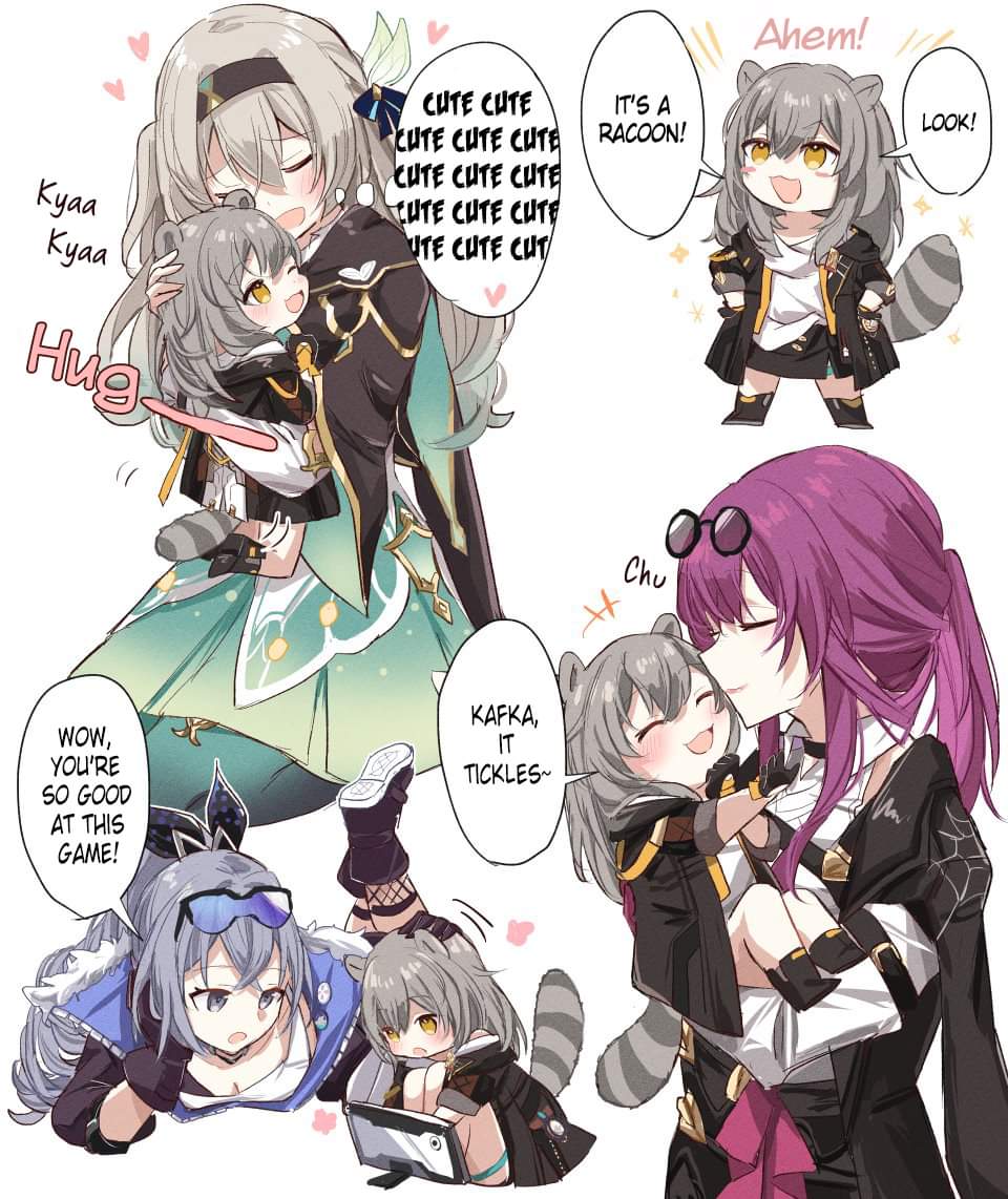 Racoon Stelle Looks So Cute 🥹🤩🥰(Not My Meme) Honkai: Star Rail | HoYoLAB