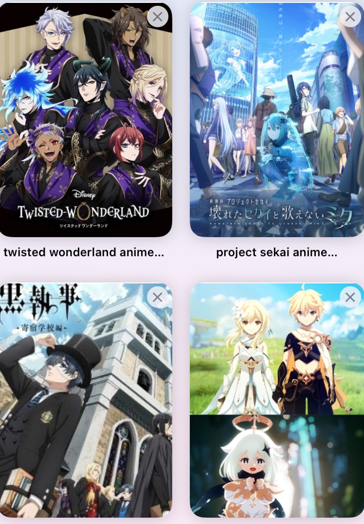 Project sekai twisted wonderland black butler is come back 2025 genshin ...