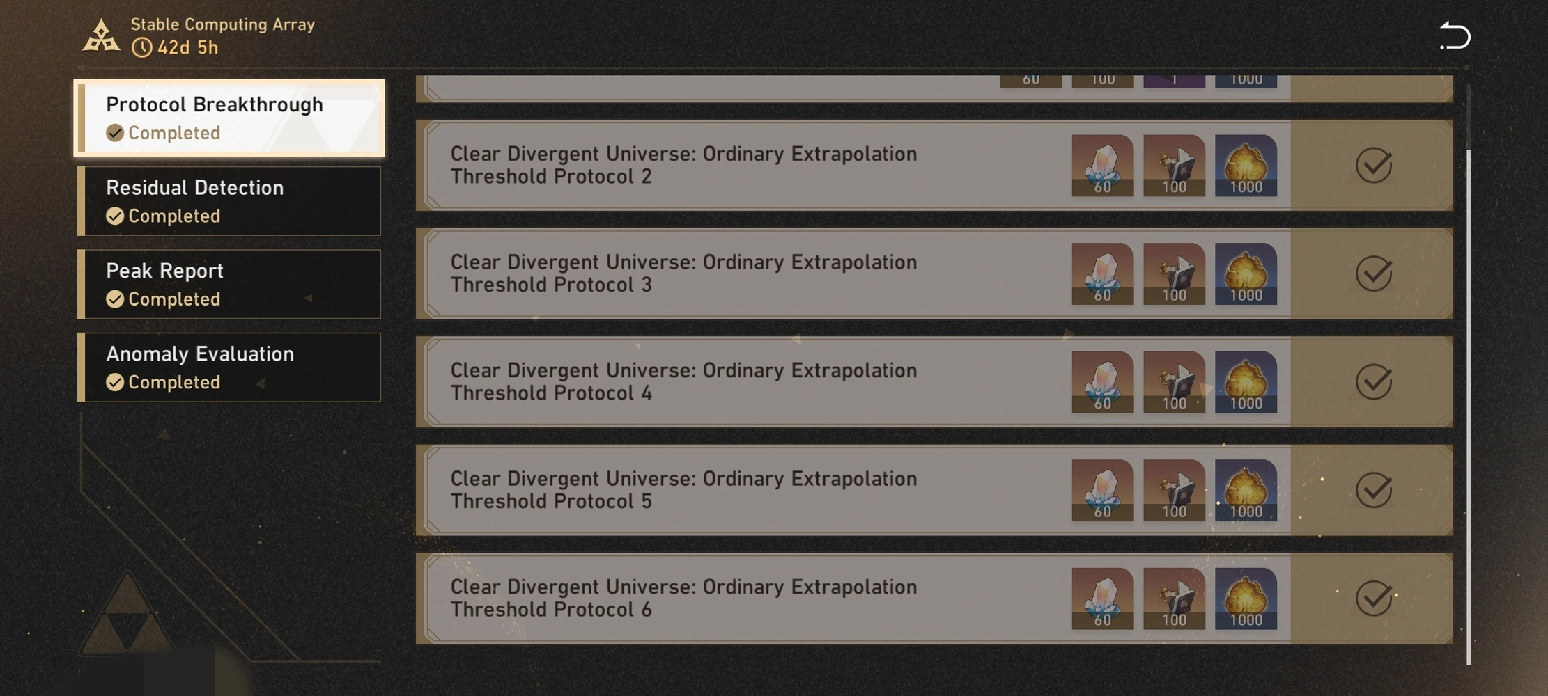 Easy way to clear Divergent Universe: Threshold Protocols Honkai: Star Rail | HoYoLAB