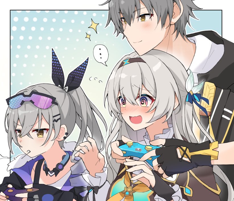 HSR gaming trio 😼 (by 小豆梓zzz) Honkai: Star Rail | HoYoLAB