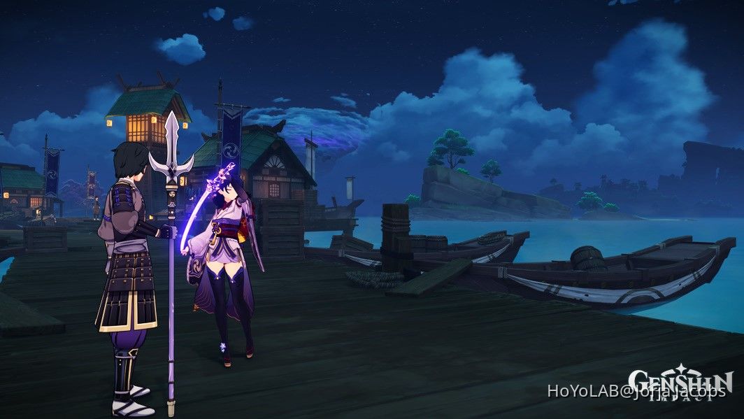 You'd like a demonstration? Very well. I wield it like this just before ...