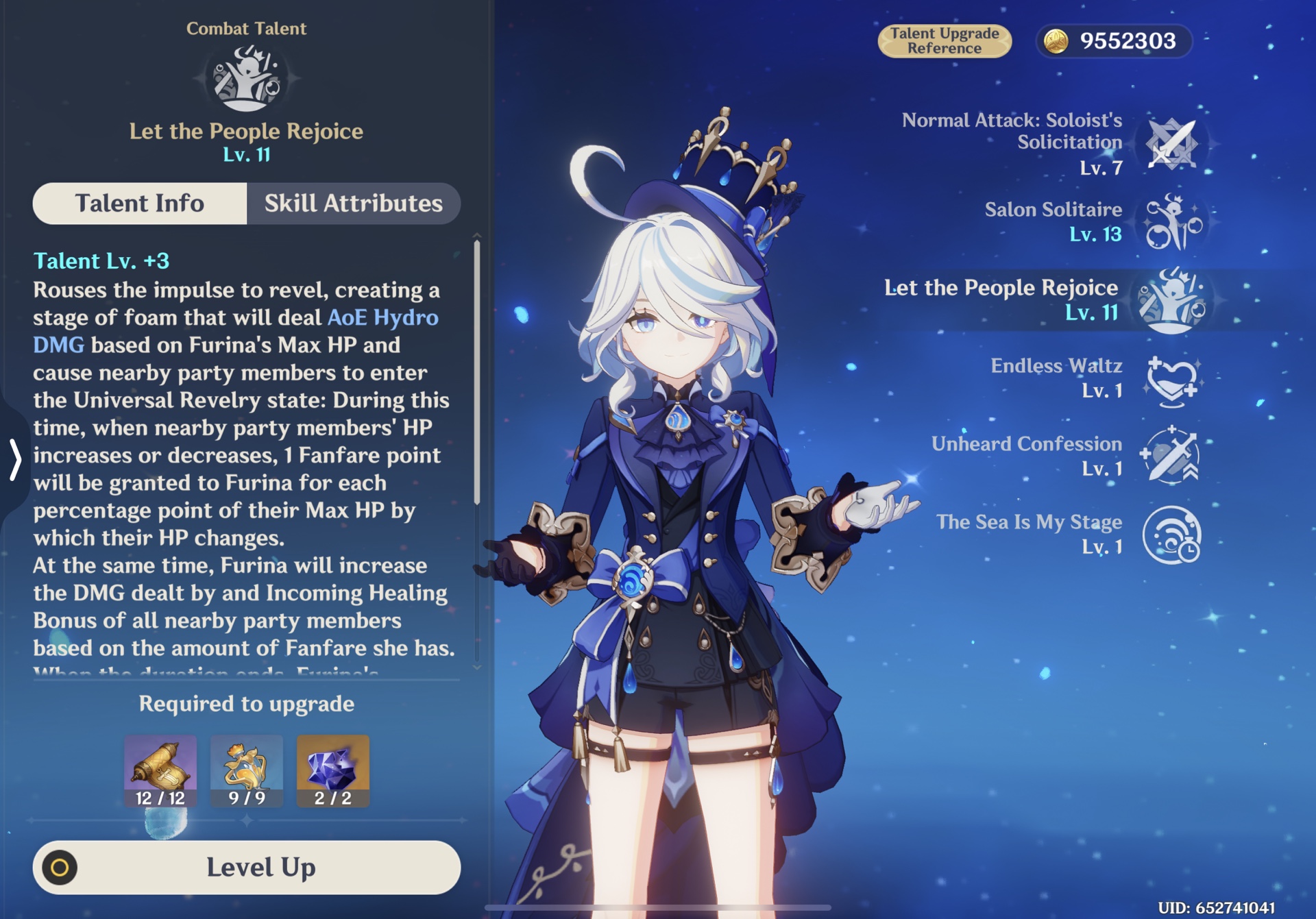 Furina Burst is almost Crowned!!! Genshin Impact | HoYoLAB