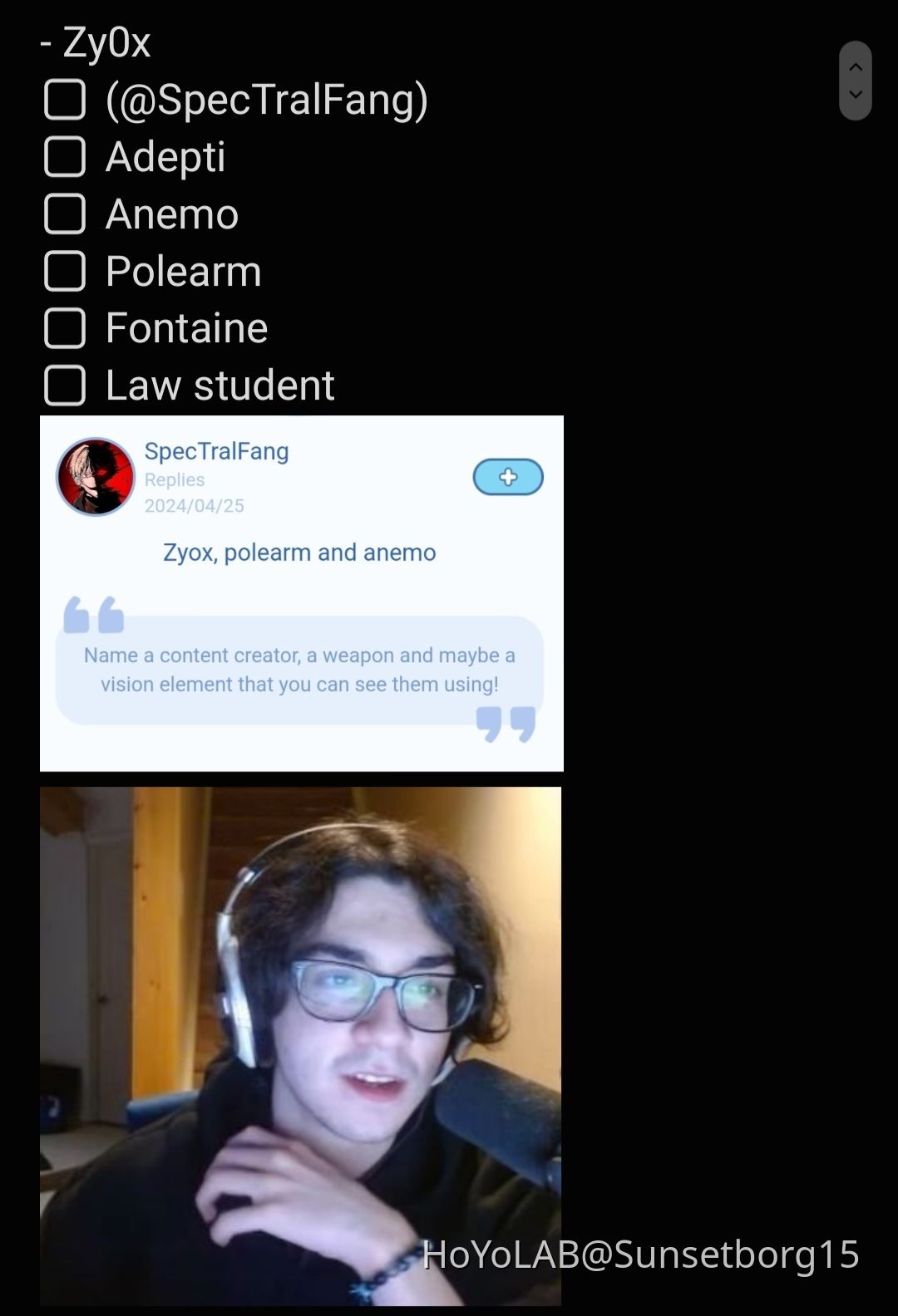 Genshin-ified Content Creator; Zy0x Genshin Impact | HoYoLAB