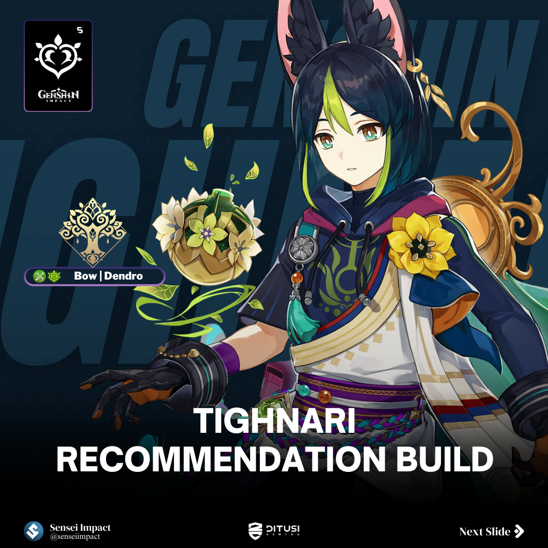 TIGHNARI RECOMMENDATION BUILD Genshin Impact | HoYoLAB