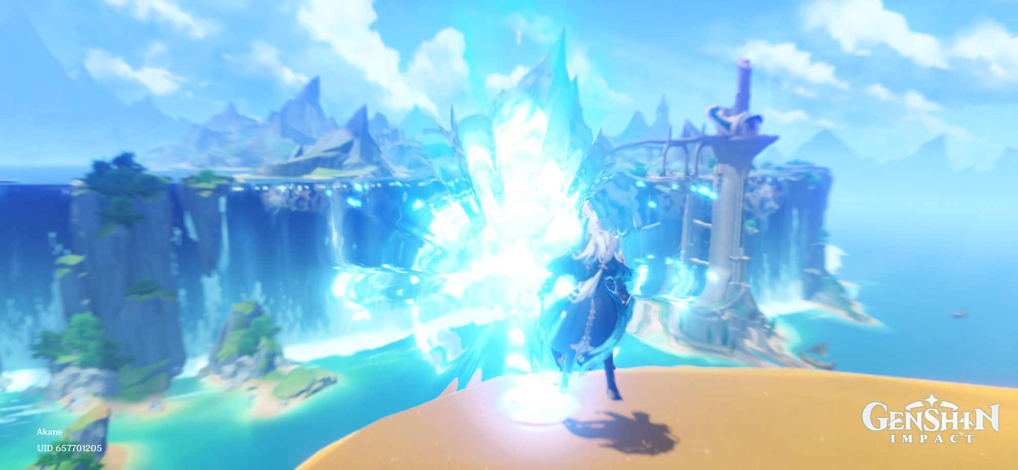 Neuvillette’s elemental skill in stop motion is whack Genshin Impact ...