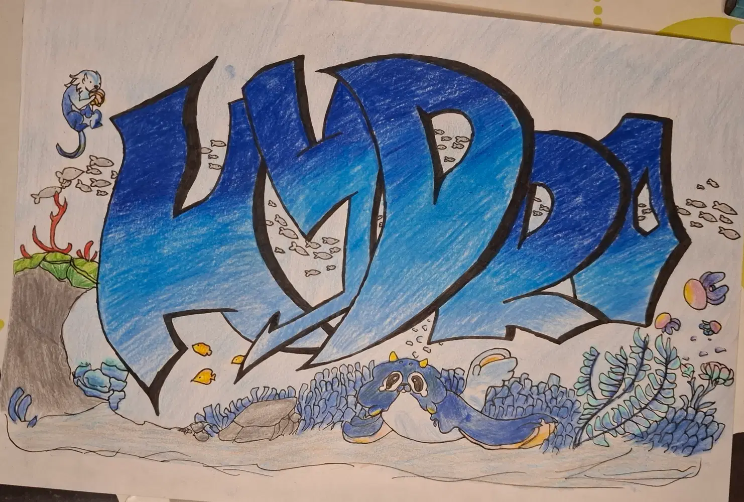 how to draw graffiti drew