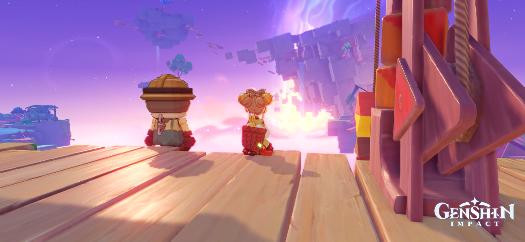 the sky of simulanka is so gorgeous Genshin Impact | HoYoLAB