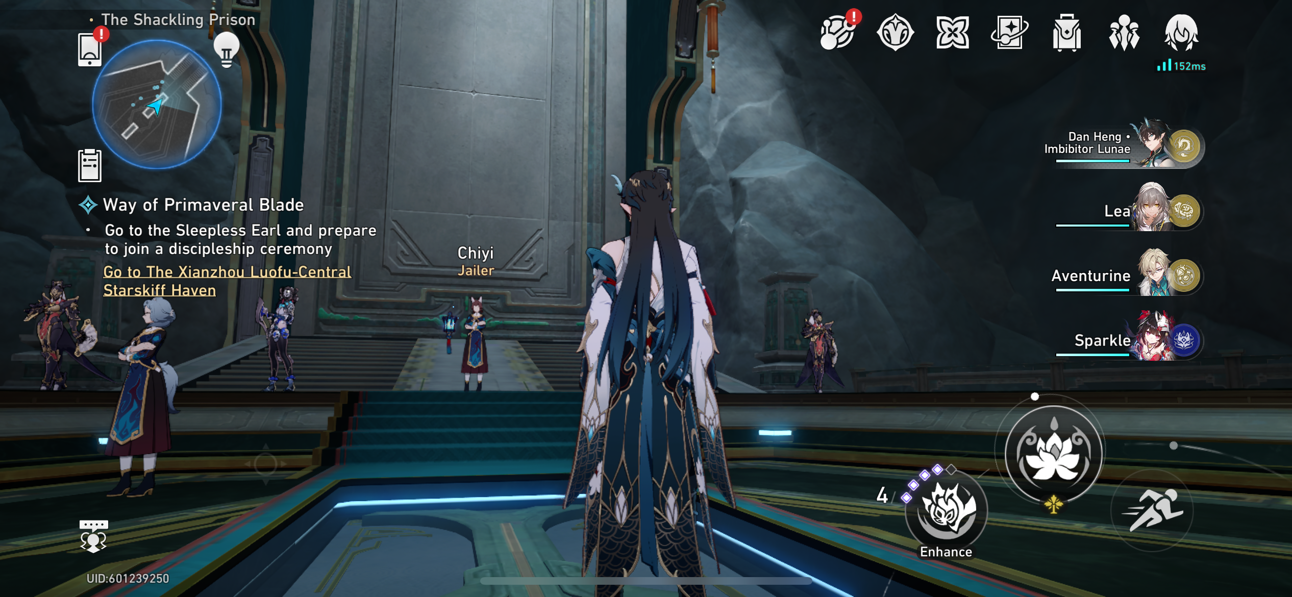 When you are over with 2.4 touch the stone door. Honkai: Star Rail ...