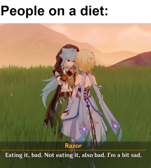 It rhymes so well. Poor Razor... Genshin Impact | HoYoLAB