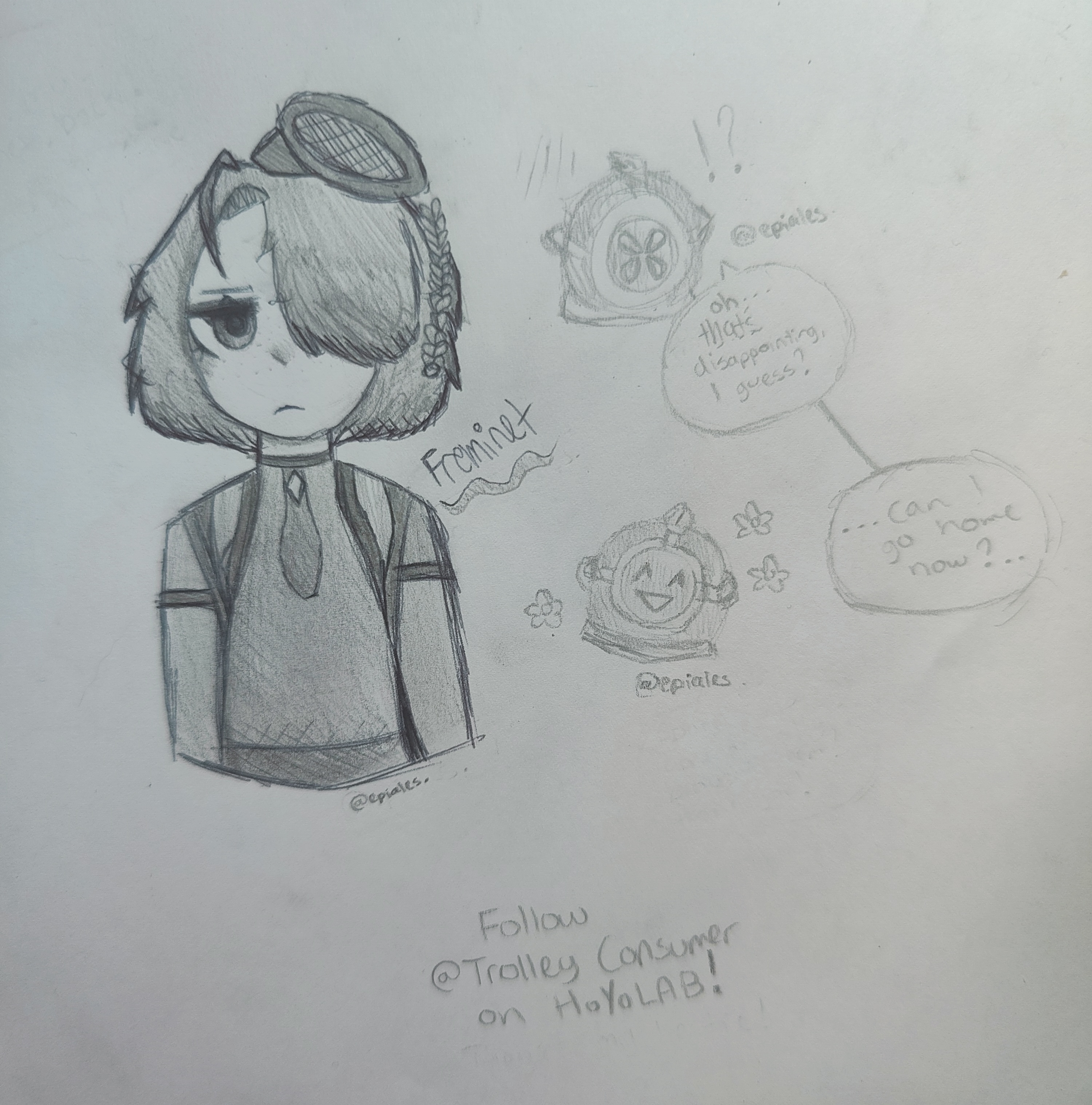 Freminet Fanart (in his diving suit from the trailer) Genshin Impact ...