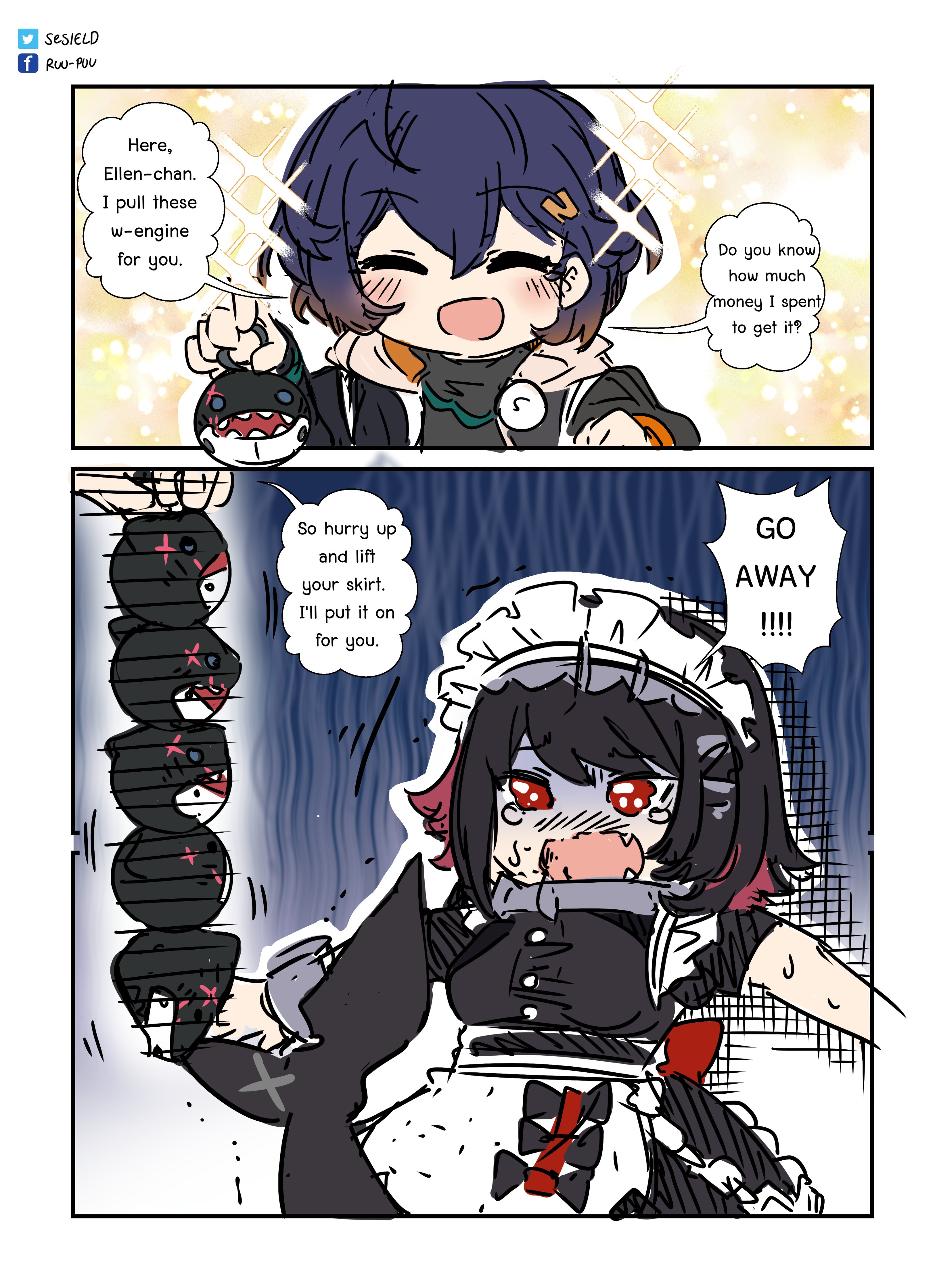 Ellen x Belle Zenless Zone Zero | HoYoLAB