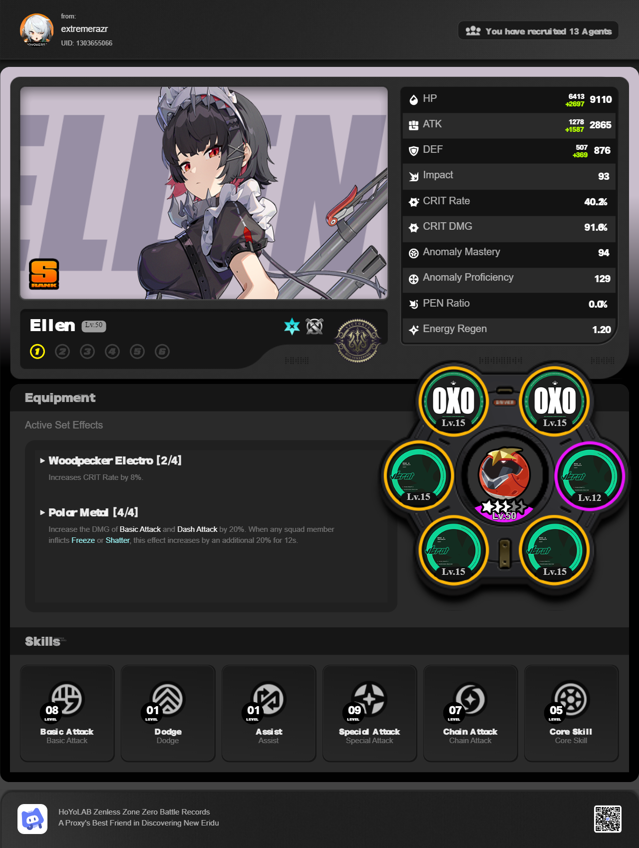 #ZZZlineup [UPDATED] My personal 'THE META' Icy Frost lineup Zenless ...