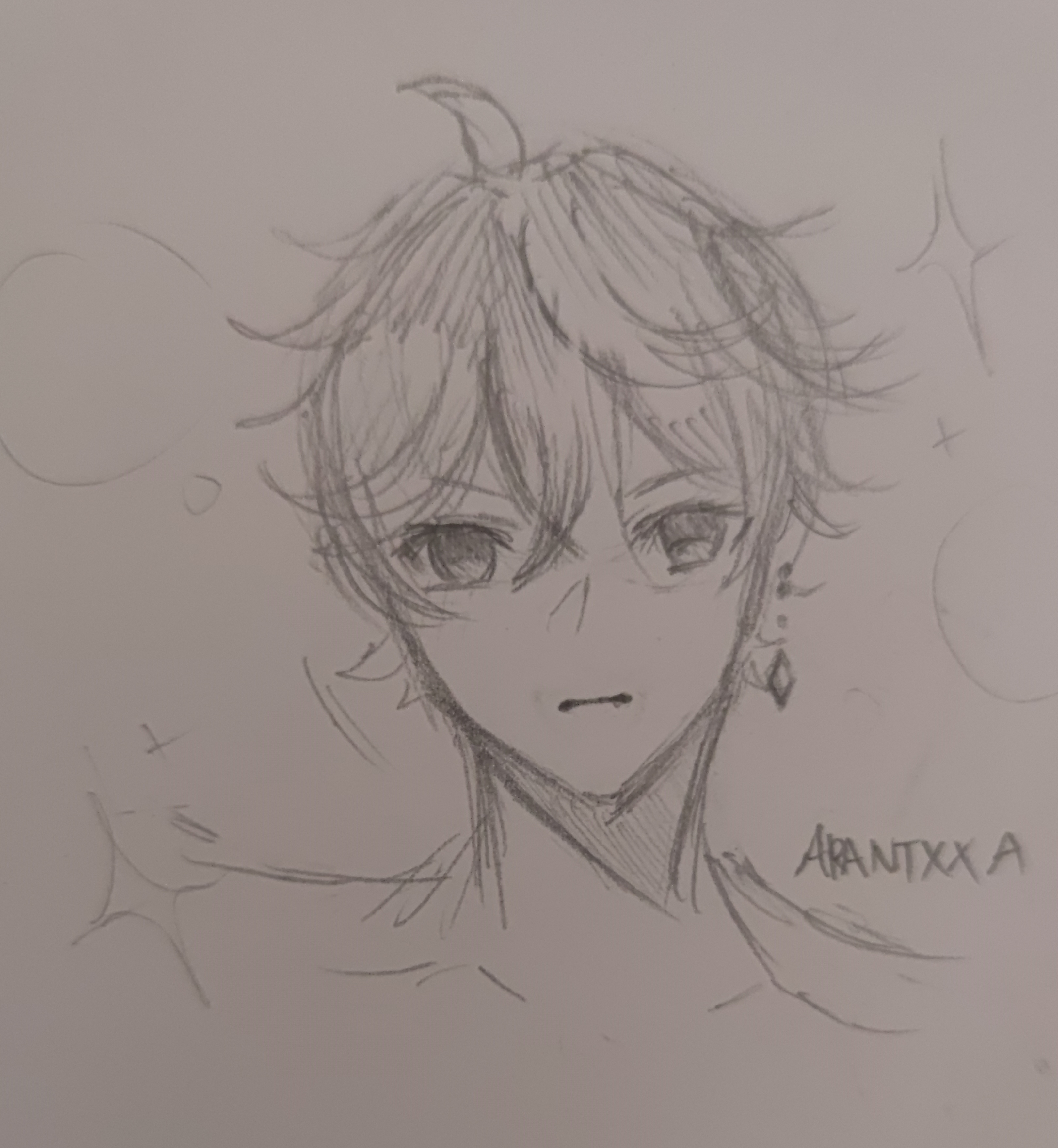 Daily Taruru Drawings 'til I get his permanent badge : Day 3 Genshin ...