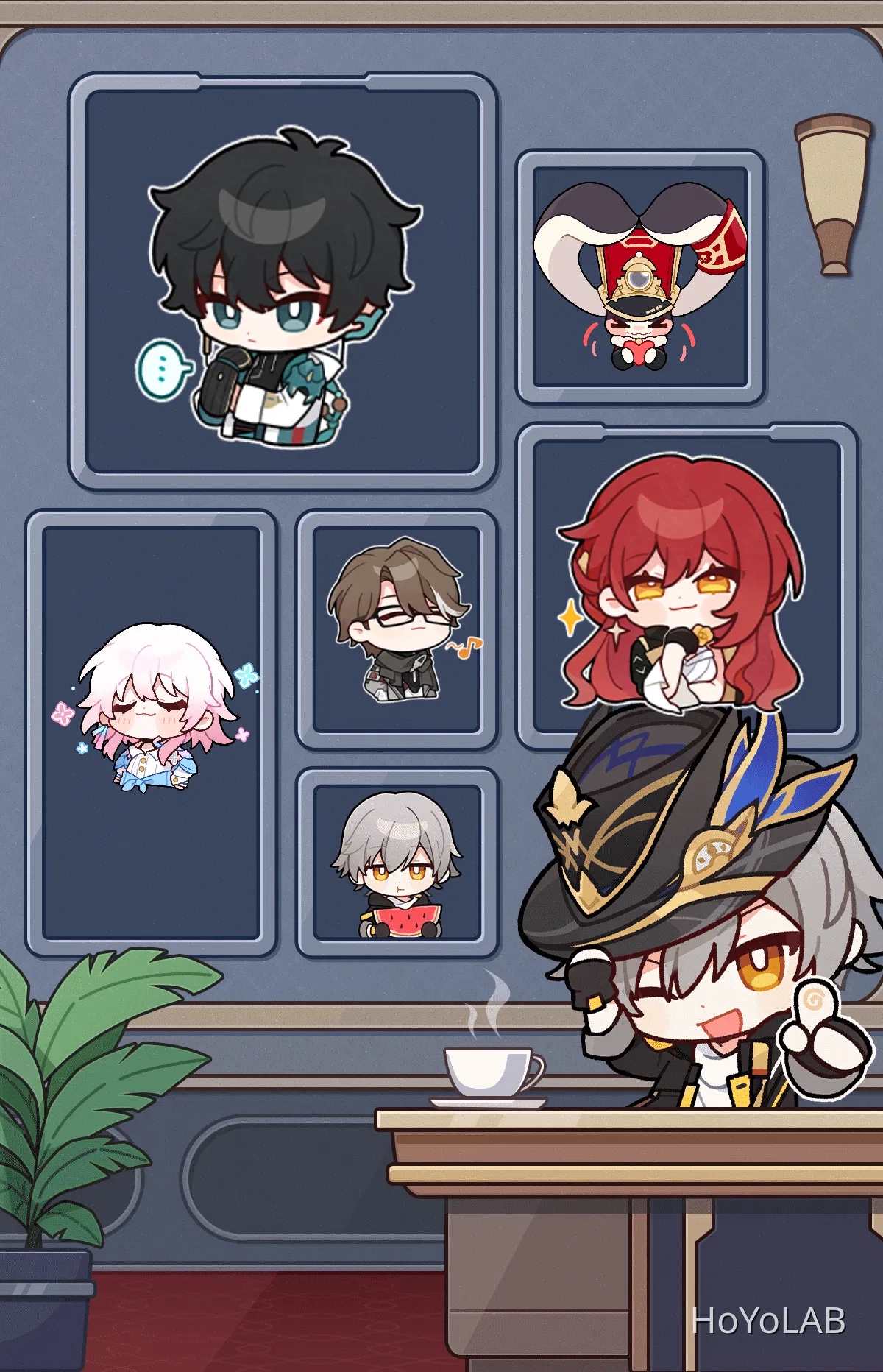 The astral express family Honkai: Star Rail | HoYoLAB