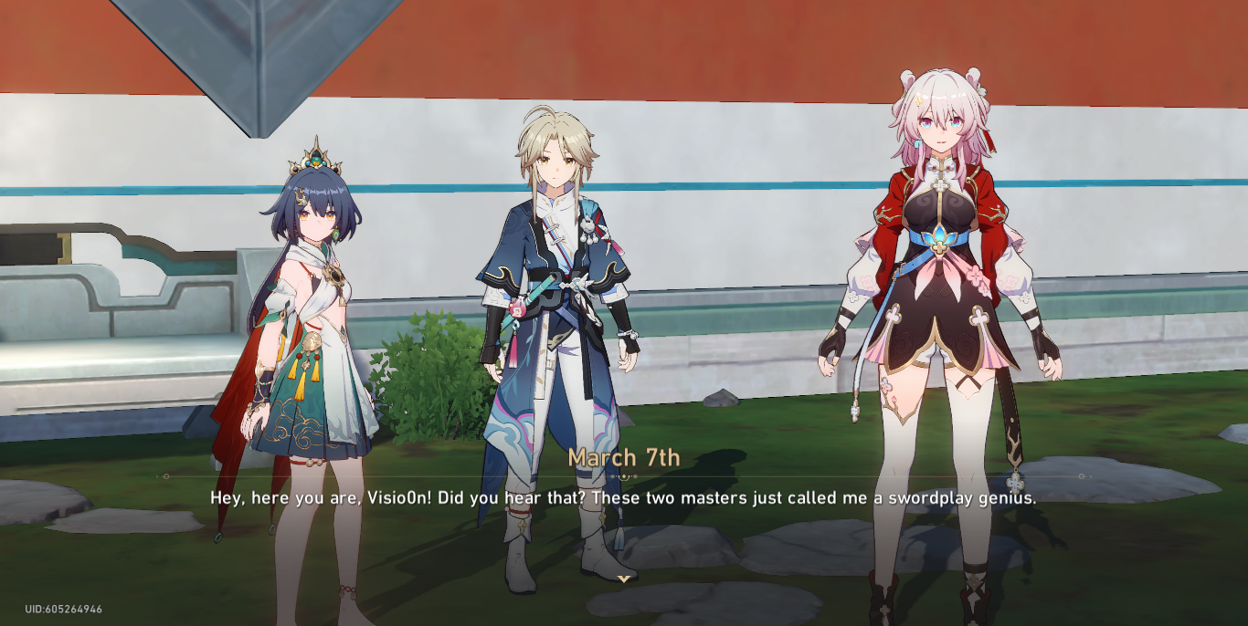 Im so sorry but the height difference between Yunli and March 7th ...