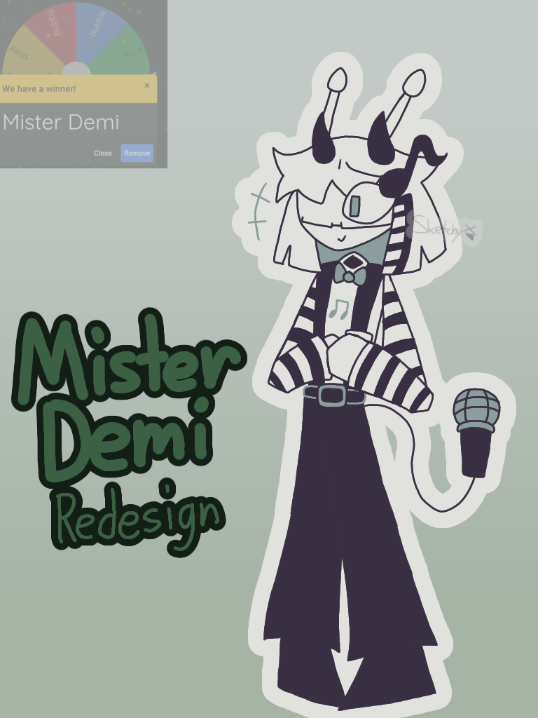 day 17 of redesigning fpe characters - mister demi | HoYoLAB