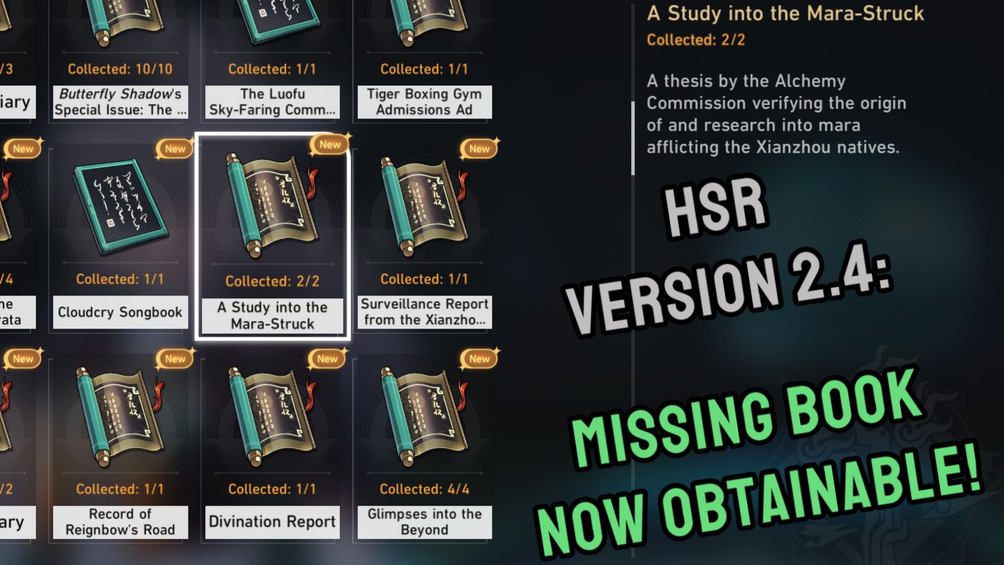 [Spoiler-Free Guide w/ Images] Where to Find "A Study into the Mara ...