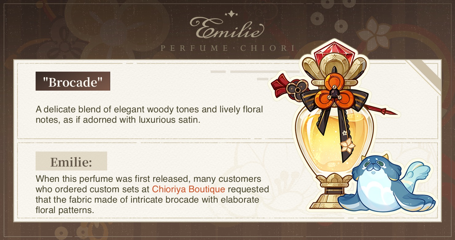 My perfume recommendation from the new event! Genshin Impact | HoYoLAB