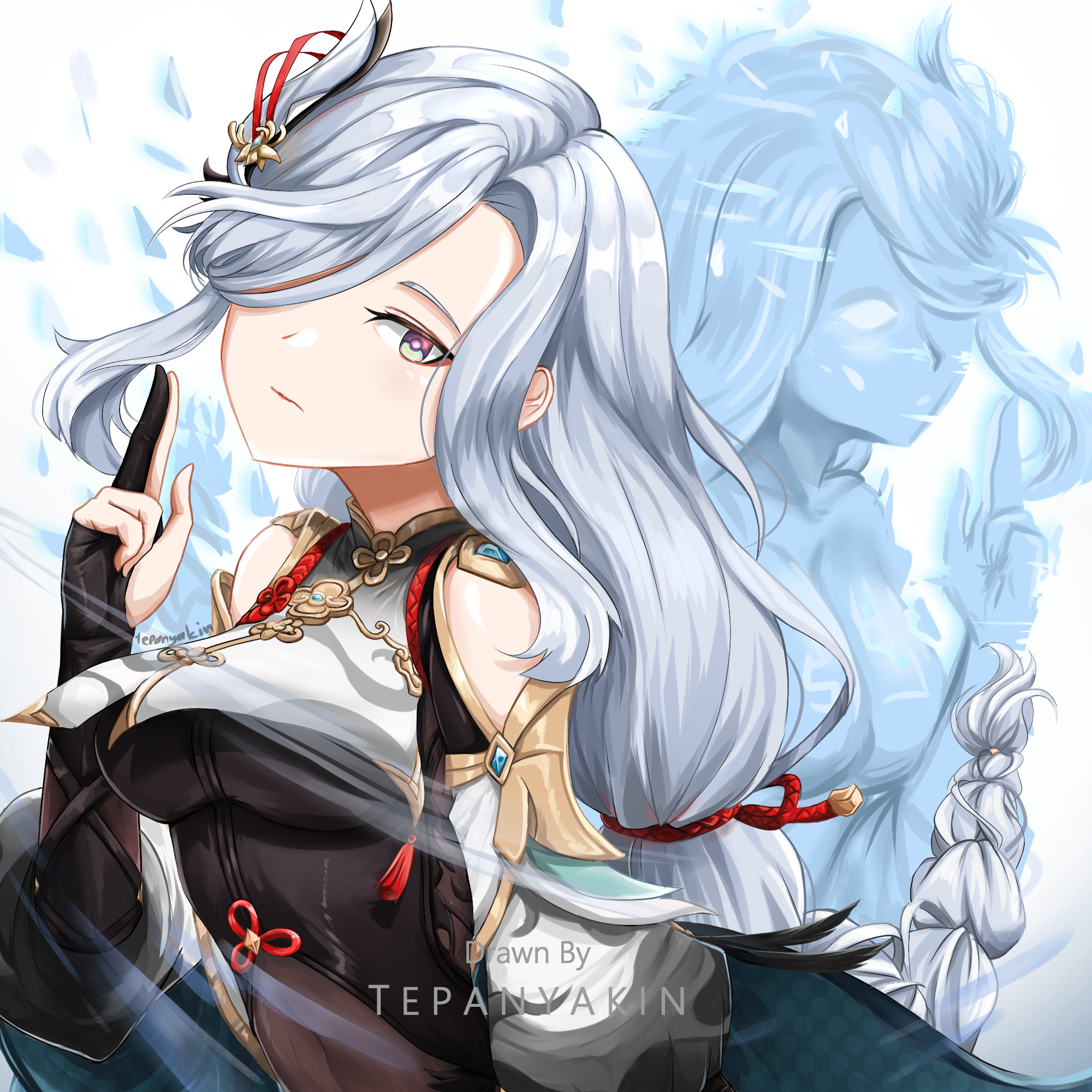 Daily Dose of The Queen Bae Shenhe - Day 16 Genshin Impact | HoYoLAB