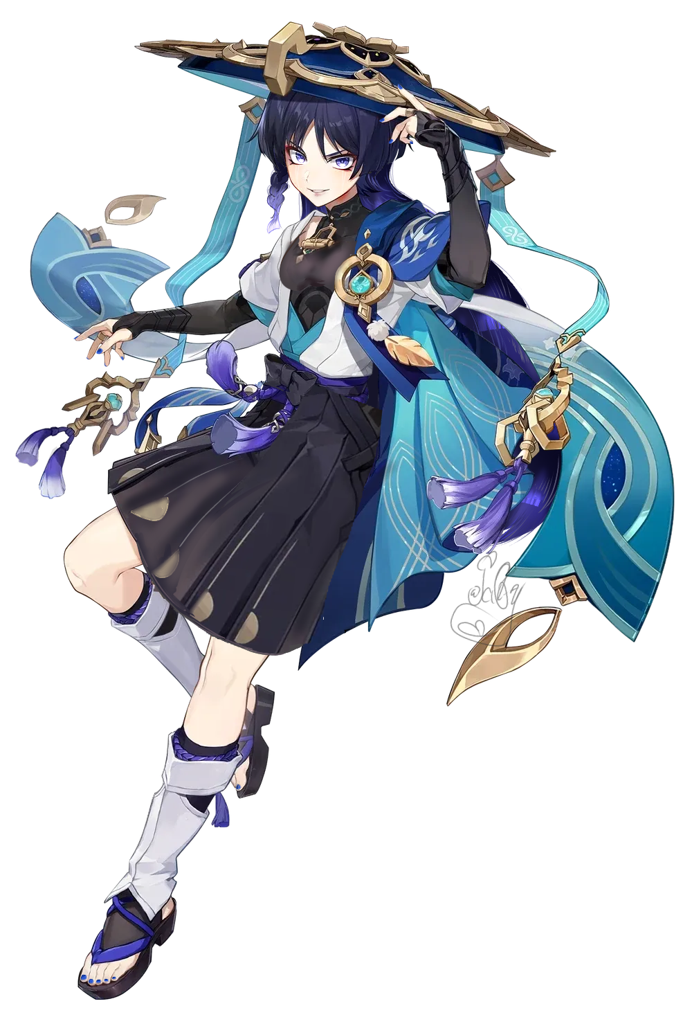 Genderbend of Wanderer! (give me some tips of what I can improve, this ...