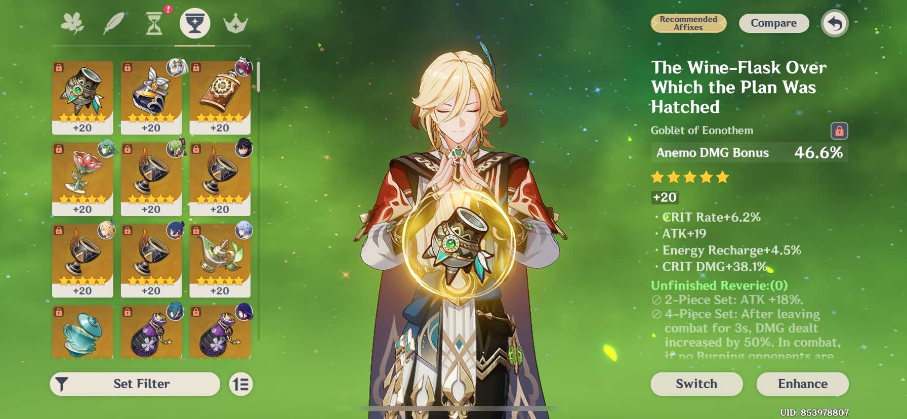 Calculate what's the crit value Genshin Impact | HoYoLAB