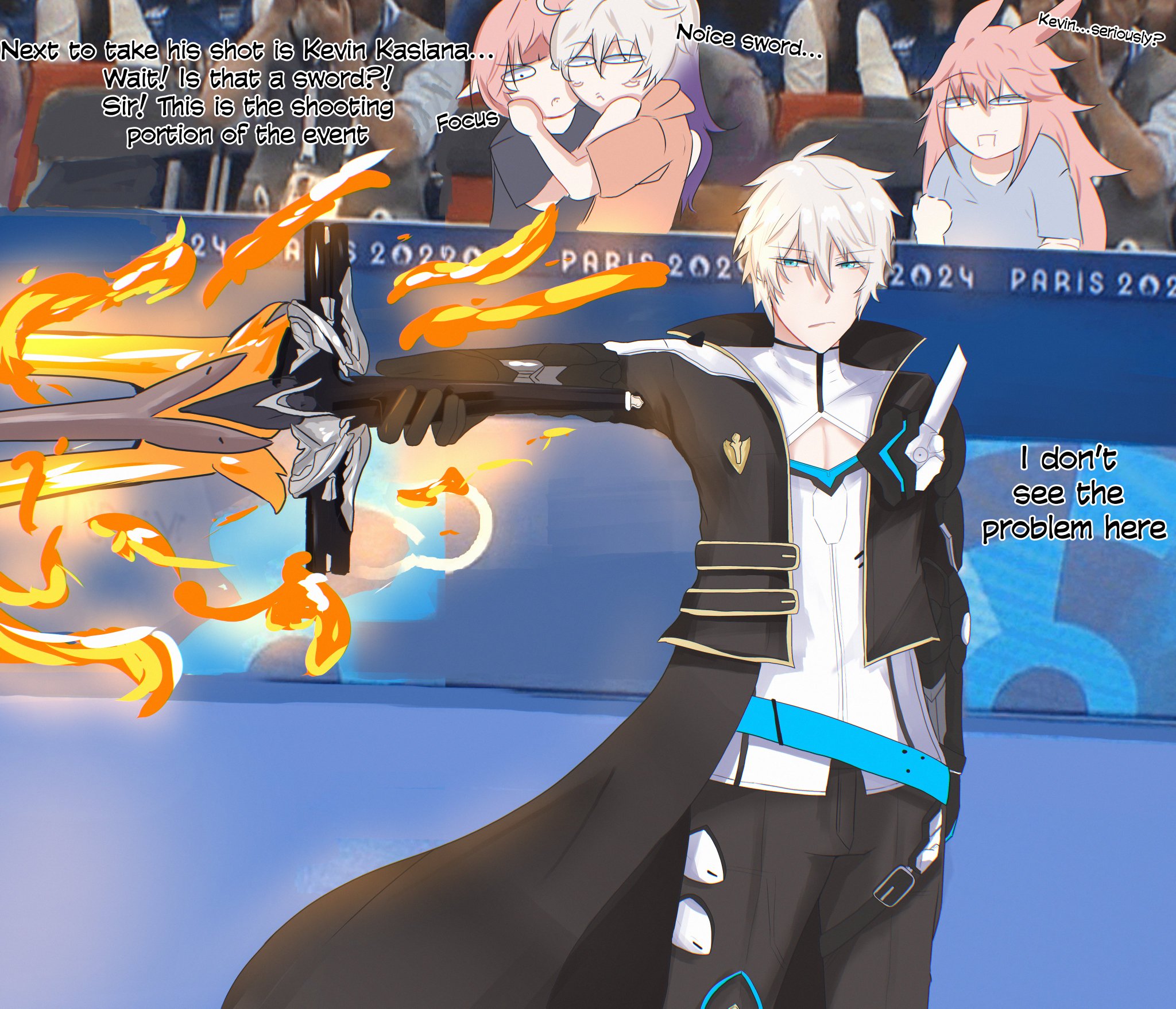 Kevin at the Olympics Honkai Impact 3rd | HoYoLAB