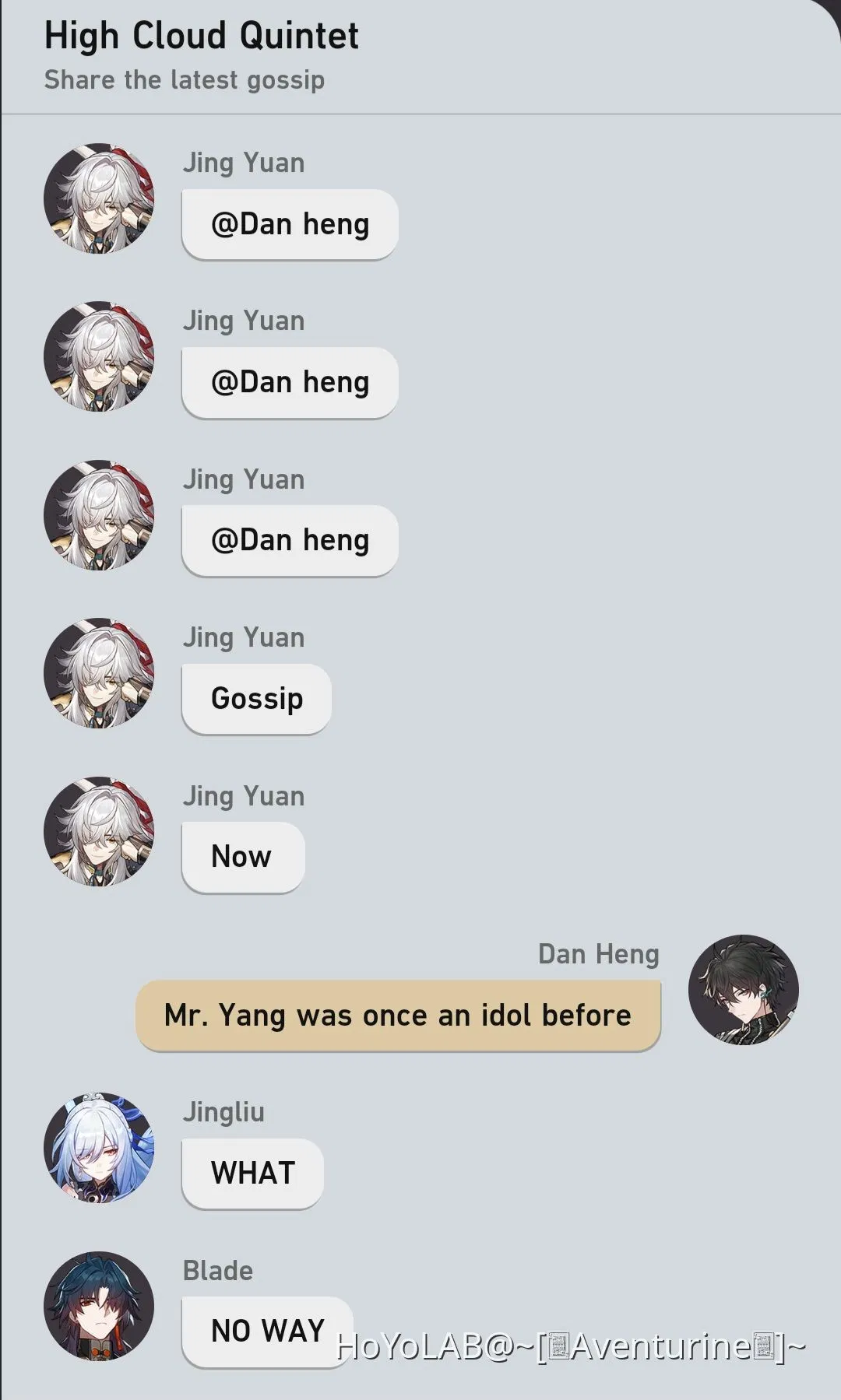 dan heng (memes) his so pookie Honkai: Star Rail | HoYoLAB