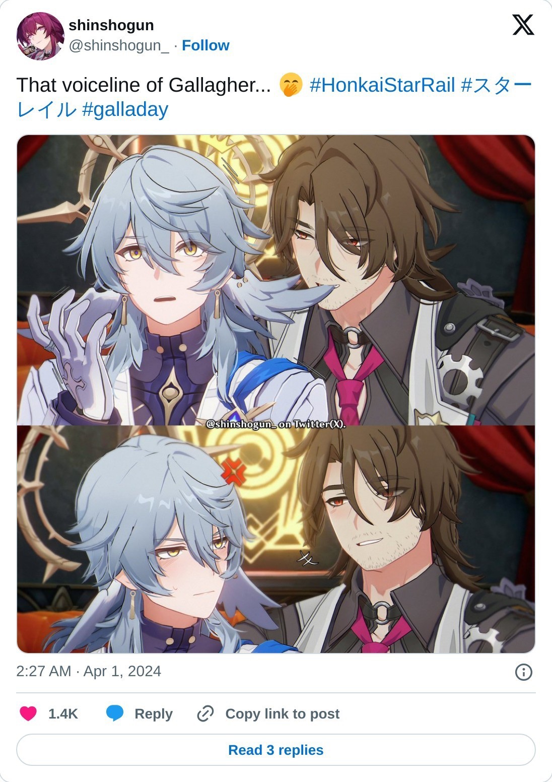 Ratiorine and galladay; opinions????? Honkai: Star Rail | HoYoLAB