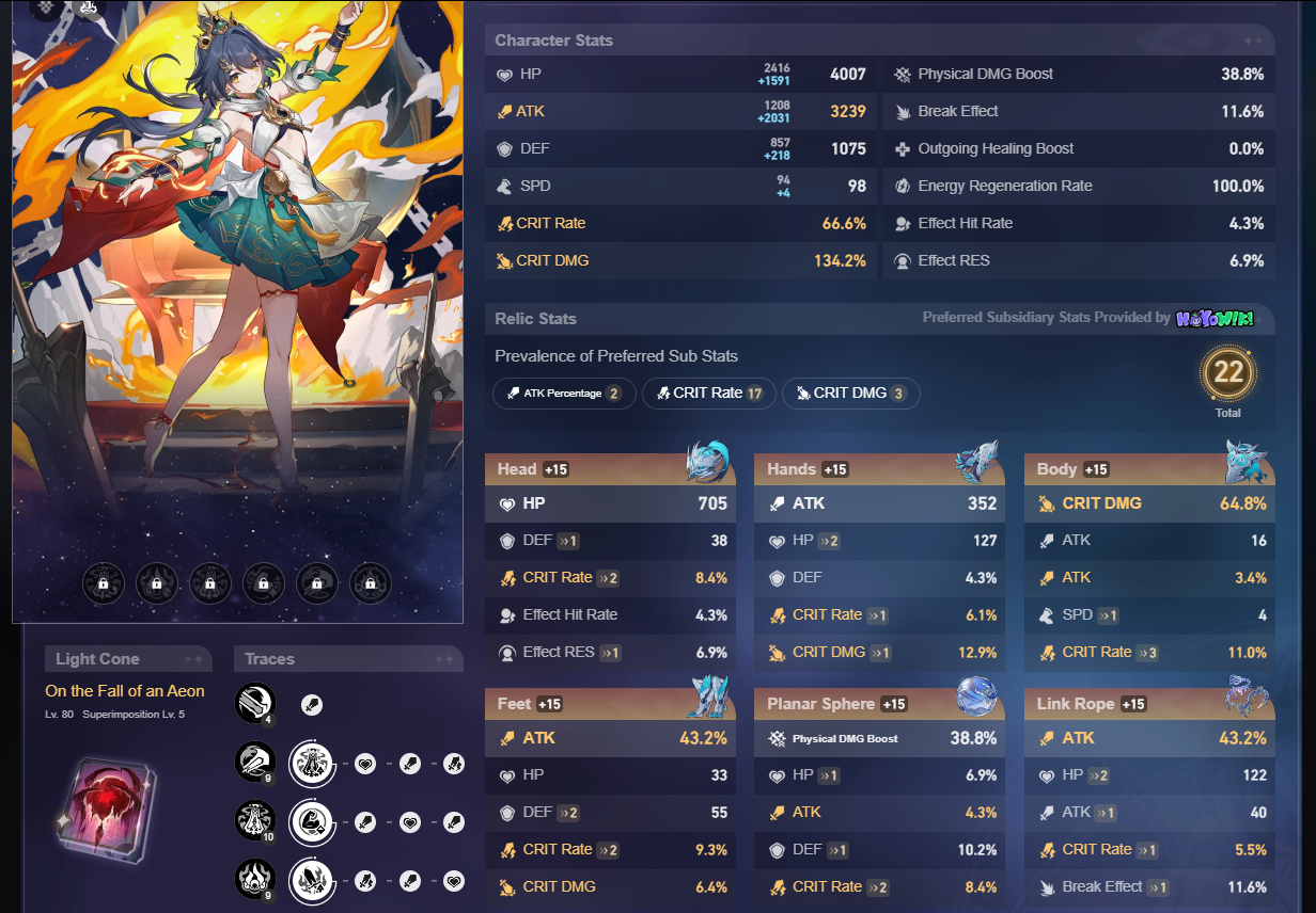 Yunli Build Honkai: Star Rail | HoYoLAB