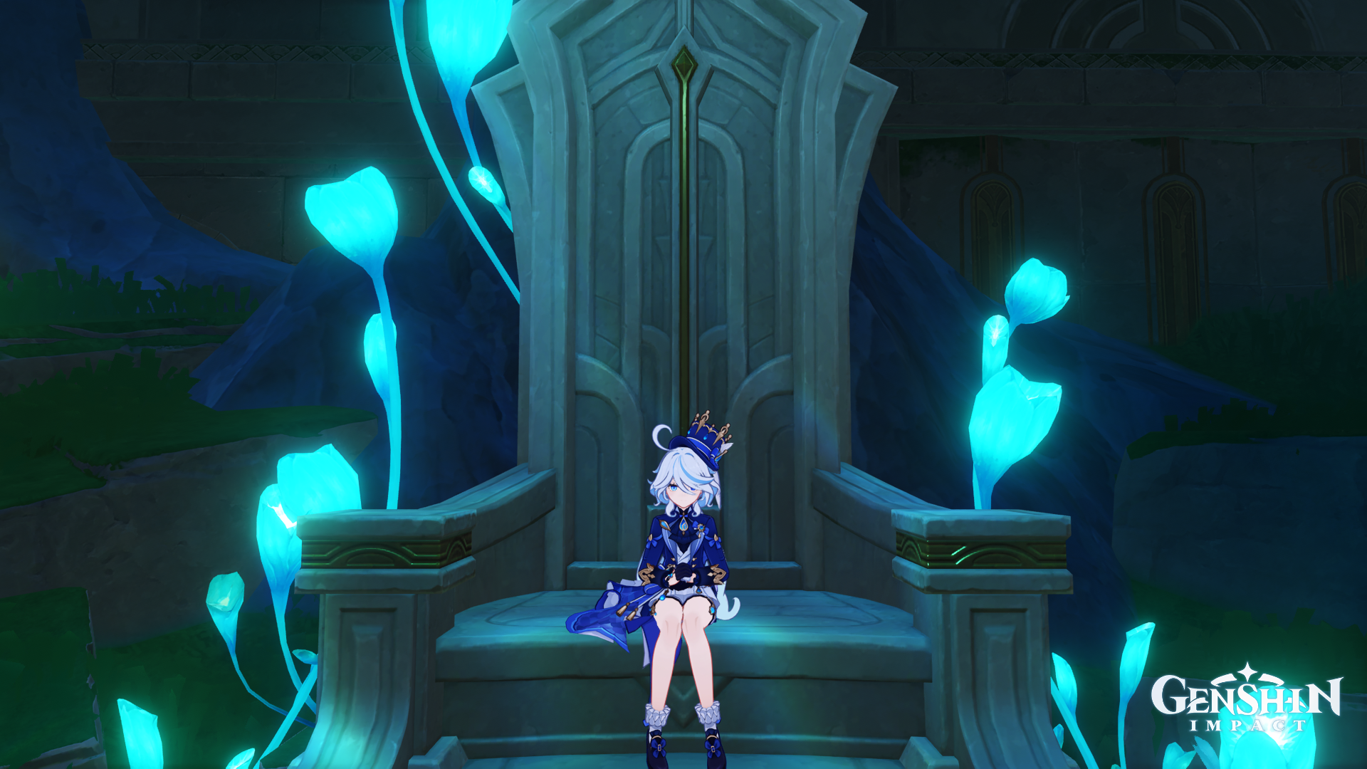 and only the hydro archon will remain weeping on her throne" Genshin ...