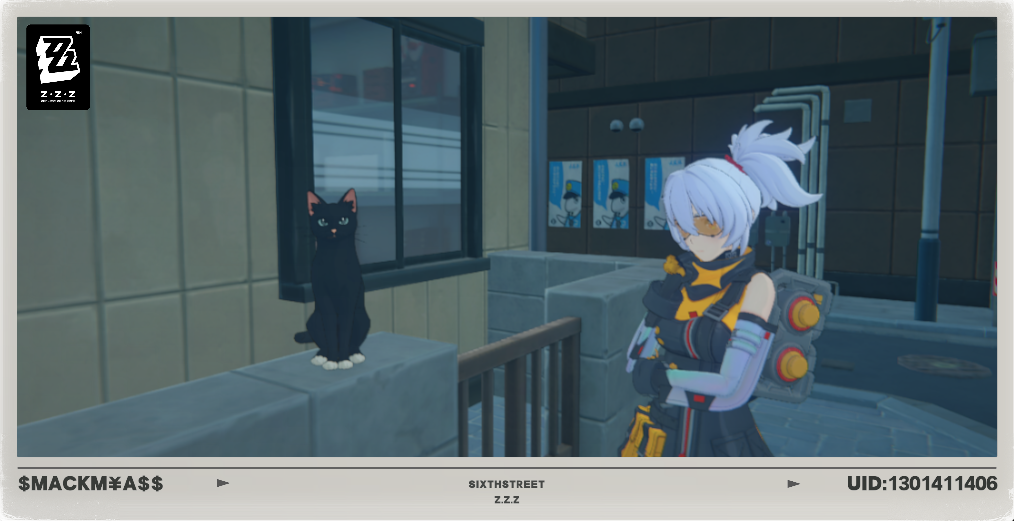 11 and the cat Zenless Zone Zero | HoYoLAB