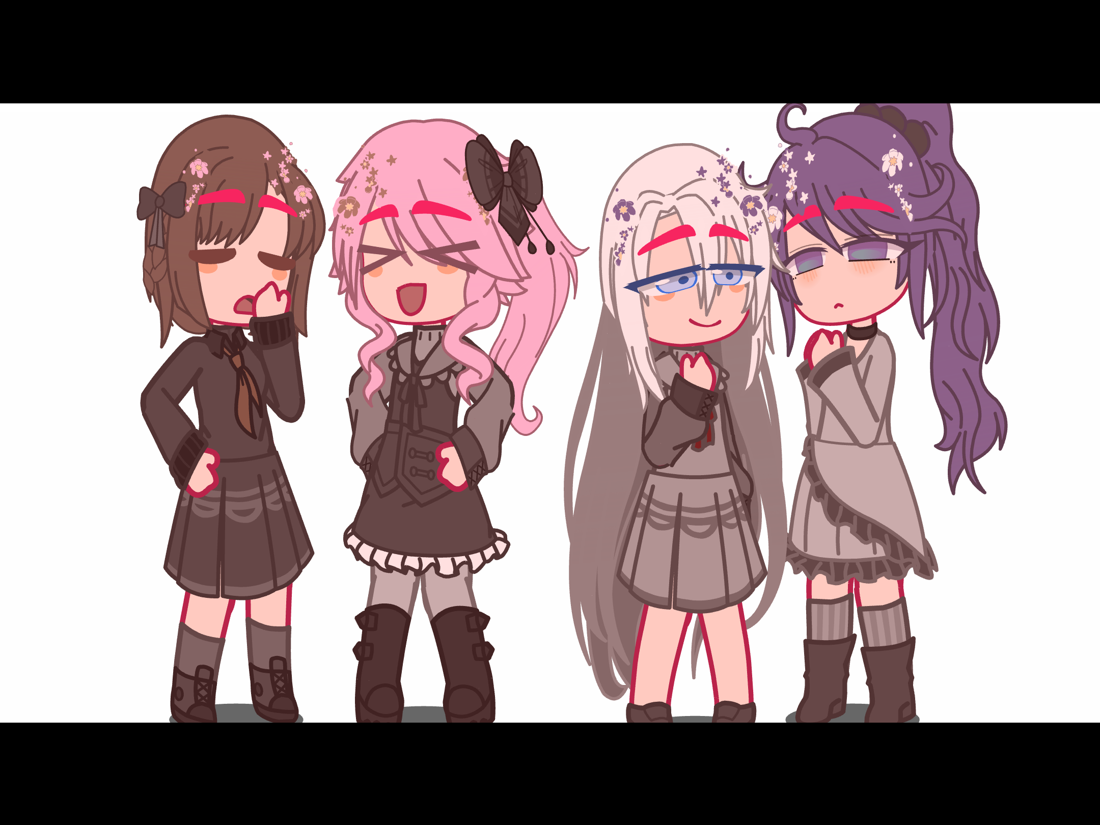 Nightcord at 25:00 but I made them in Gacha Club- | HoYoLAB