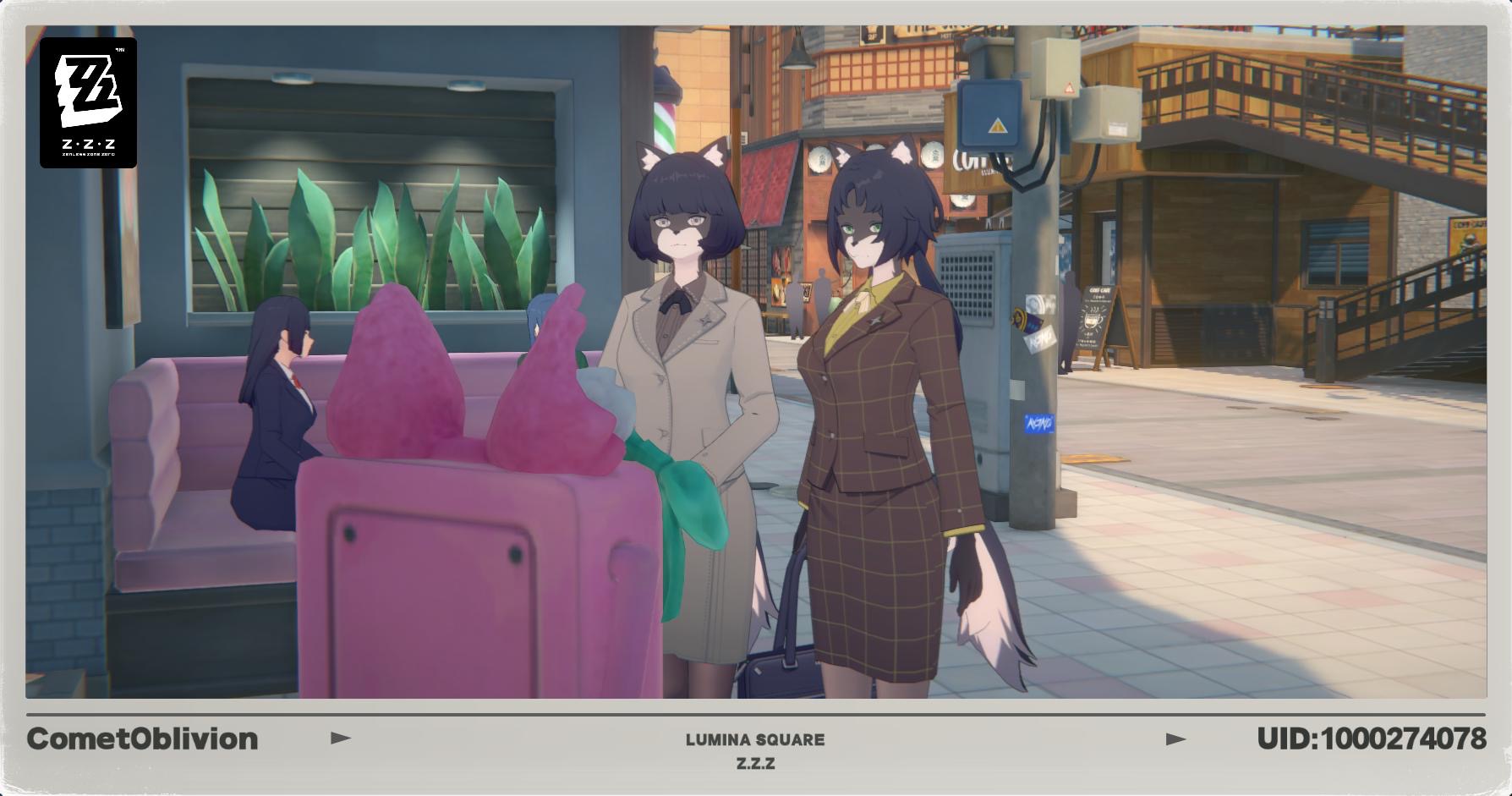 Beast Thiren at the beauty salon! Zenless Zone Zero | HoYoLAB